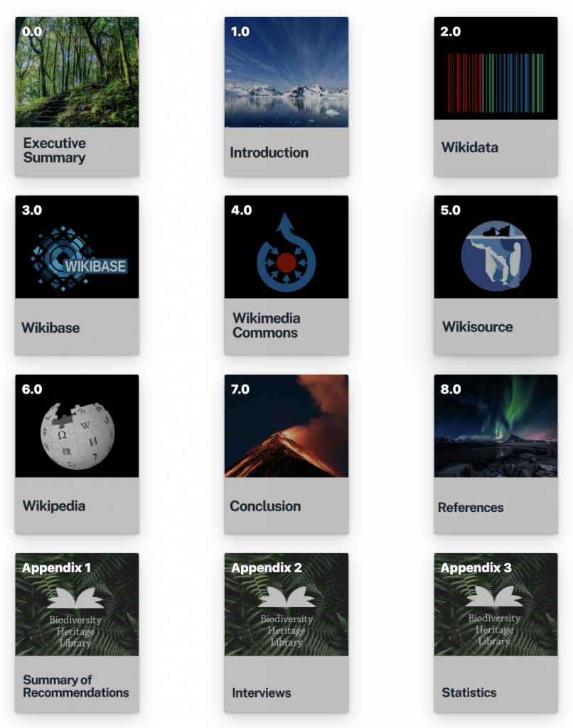Interlinking BHL Data in the Wikimedia Project Ecosystem – Biodiversity ...